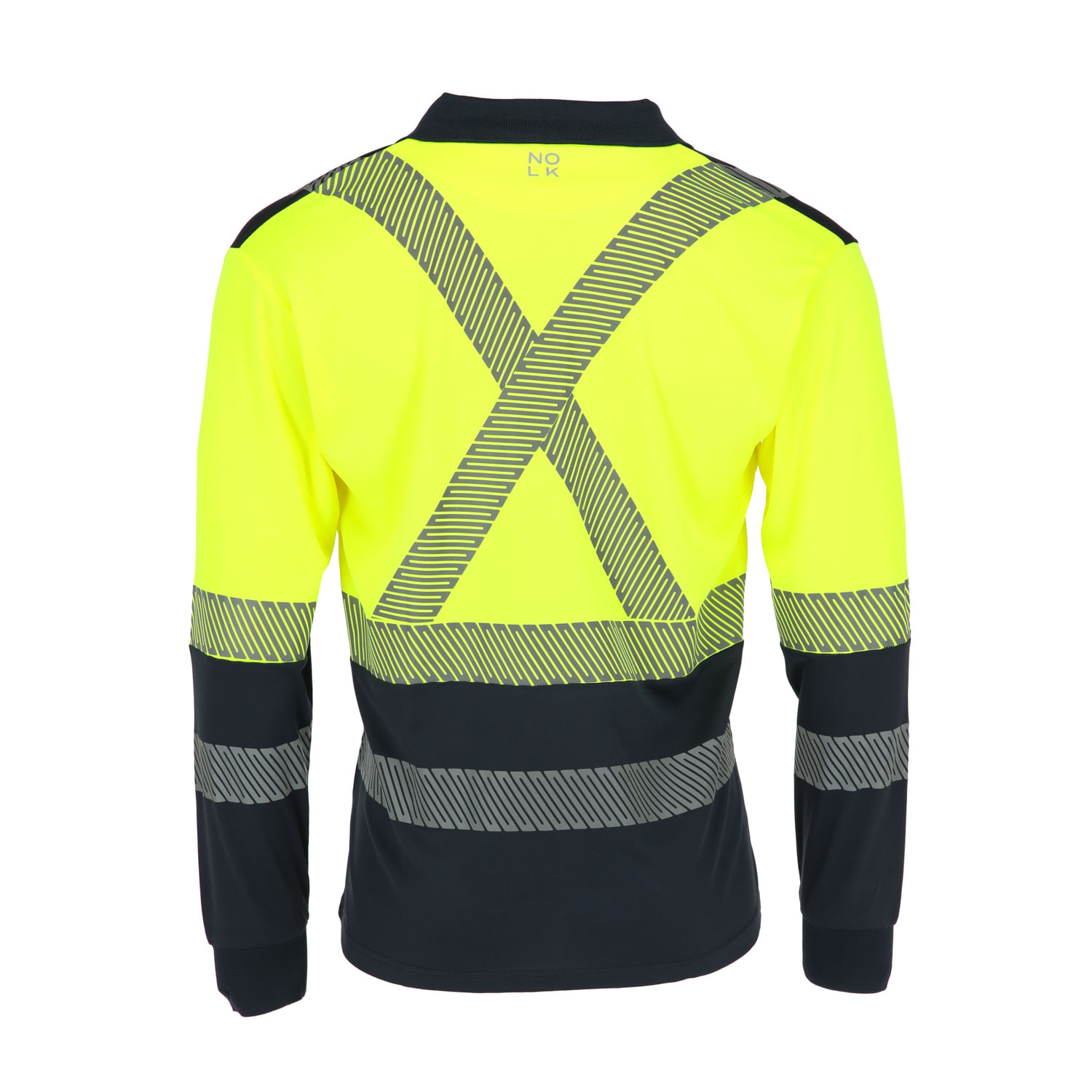 Polera Katla Amarillo/Azul Marino Unisex