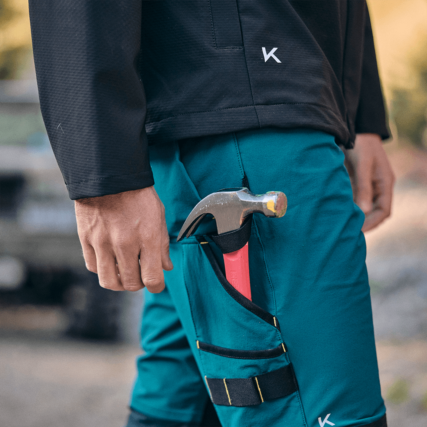 Pantalon Sena Esmeralda/Negro Hombre